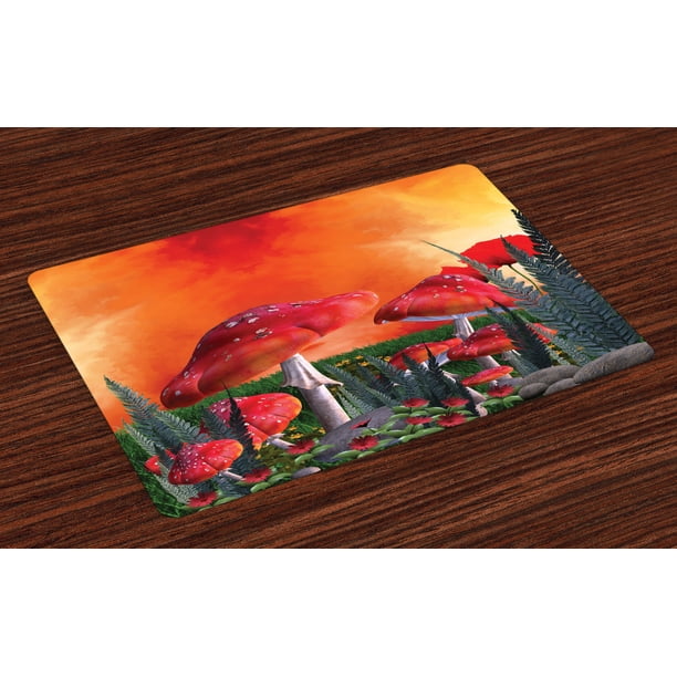 Mushroom Placemats