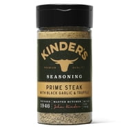 Kinder's Prime Steak Seasoning, Black Garlic, Truffle, Butter, 7.9 ...
