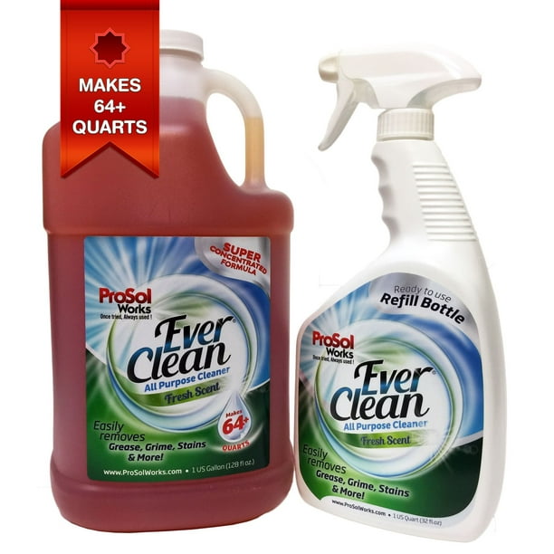 ProSol Works - All Purpose Cleaner Spray With Empty Cleaning Spray, Multi Purpose Cleaner, 1 ...