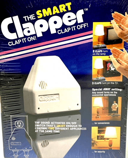 The Clapper Clap On Clap Off Smart Clapper Vintage 1992 - Walmart.com
