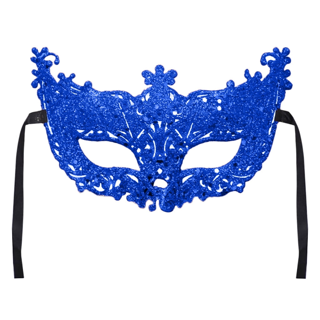 Royal Blue Masquerade Masks For Men