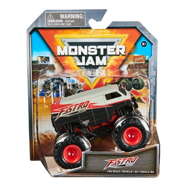 Monster Jam 1:64 Crash & Bash Toy Vehicle with Functional Detailing ...