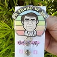 Badge Reel I’m Proud Of You ID Holder Retractable Nurse Healthcare Reel ...