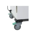 Ergotron YES Basic 36 Unit Laptop Storage Charger Cart - Metallic Gray ...