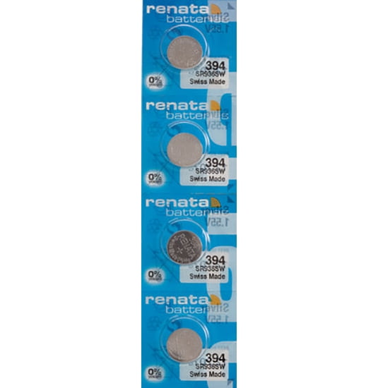 4 x Renata 394 Watch Batteries, SR936SW Battery - Walmart.ca