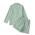 Byoo Little Girls Solid Color Blazer Outfit formal Jacket Dress Shorts ...