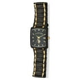 U.S. Polo Assn. Adult Male Analog Watch with Brick and Diamond on Dial ...