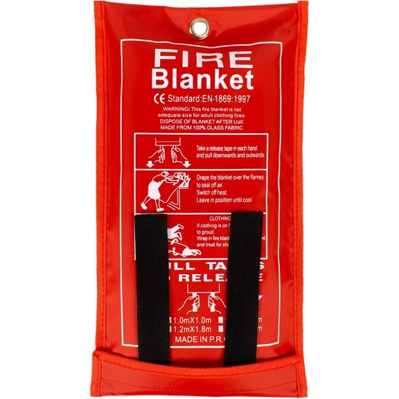 Generic Emergency Fire Blanket - 4 Pack 40x40 - Walmart.com