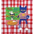 MerryMakers Pete the Cat Pizza Party Soft Plush Blue Cat Stuffed Animal ...