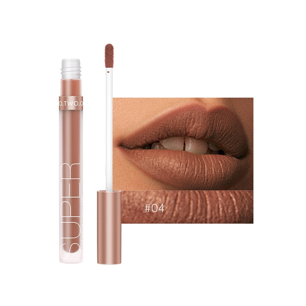 Labial Mate Sedoso en 12 Tonos Mate, Duradero y Humectante, Ideal para ...