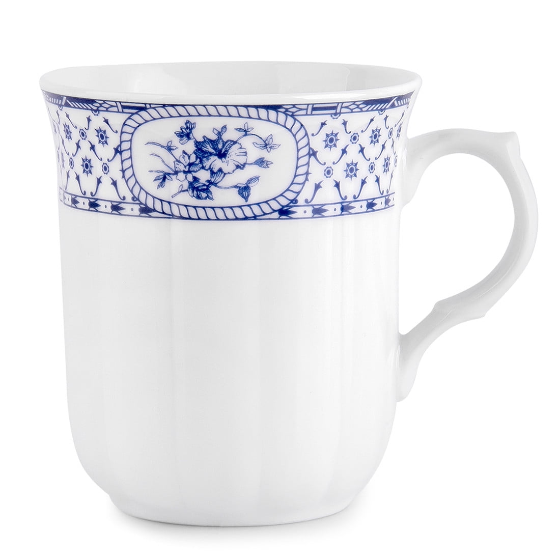 Awakening Mug Indigo Rose Porcelain Mug 10.82 fl oz (320 ml) Tea Cup ...