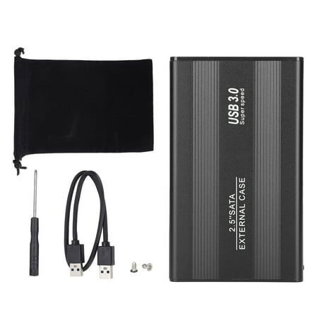 ANGGREK SSD Hard Disk Box, Hard Drive Enclosure External Data Storage ...