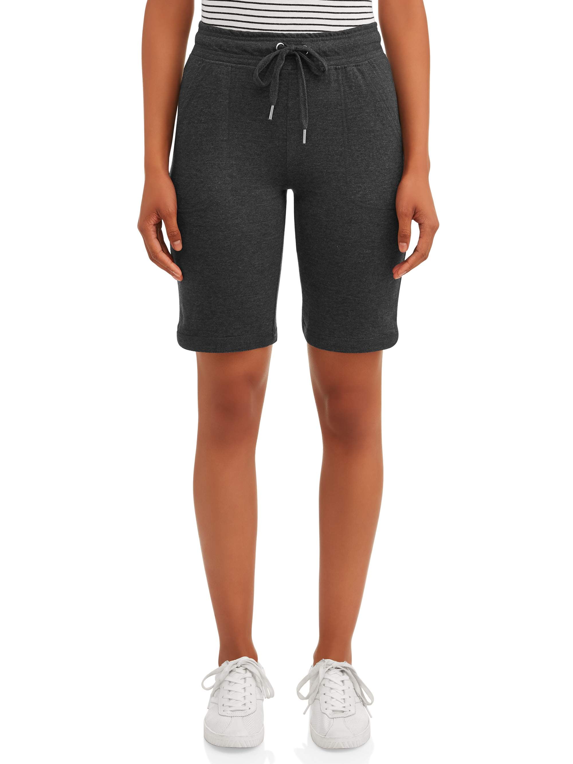 New York Laundry N Y L Sport Women s Athleisure 10 Basic French Terry Short With Rolled Up new-york-laundry-n-y-l-sport-women-s-athleisure-10-basic-french-terry-short-with-rolled-up
