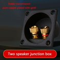 lanema Square Spring Cup Speaker Terminals For DIY Sound Installation ...