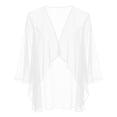 Favoffer Women's Airy Shirts Open Front Soft Touch Easy Cut Outdoor ...