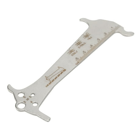 Wchiuoe 3 In 1 Mountain Bike Chain Measuring Ruler Road Bike Chain Wear ...