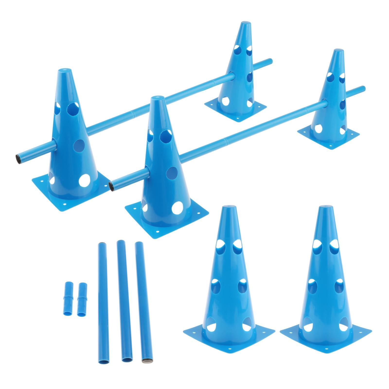 Click here for Beloving Dog Agility Hurdle Cone Set Agility Equip... prices