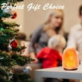 FANHAO Himalayan Salt Lamp with 8 Colors Changing, 100% Natural Crystal ...