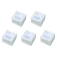 500Pcs Transparent Slides Coverslips Coverslides 22X22mm for Microscope ...