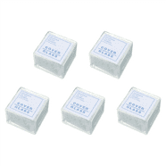 AmScope 50-piece New Pre-Cleaned Blank Microscope Slides and 100-piece ...