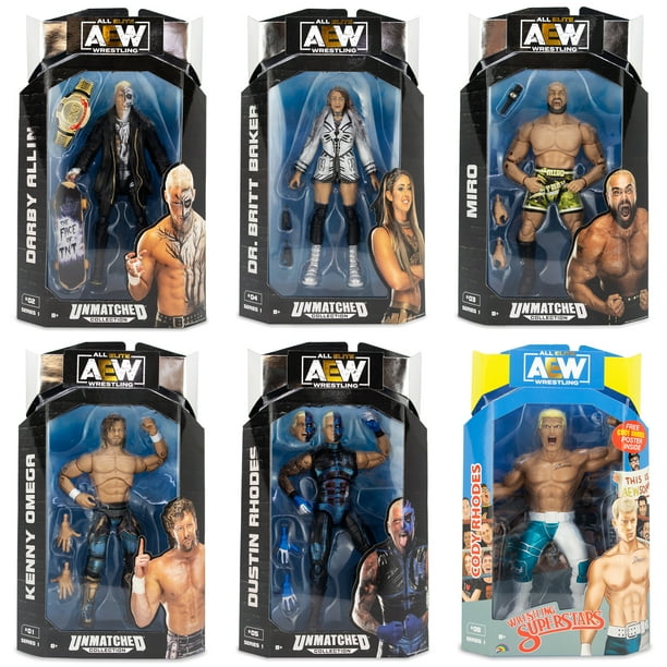 AEW Walmart Exclusive Unmatched 1 LJN Cody Rhodes - munimoro.gob.pe