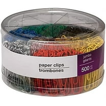 Office Depot® Brand Jumbo Paper Clip Combo Pack, 2", Assorted Colors ...