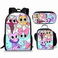 Dandy'S World backpack set lightweight 3 piece travel bag casual ...
