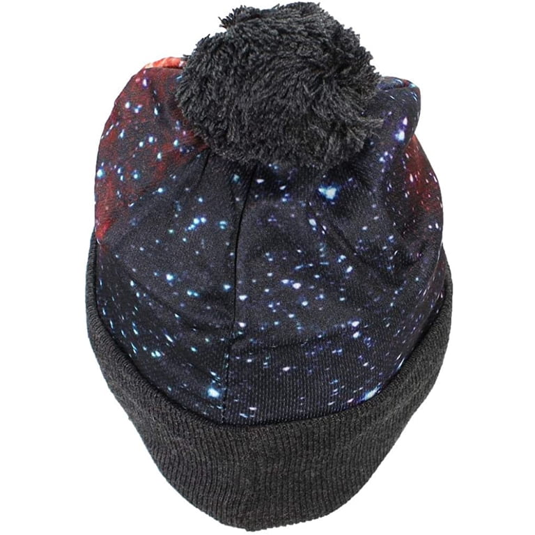 Galaxy Print Beanie