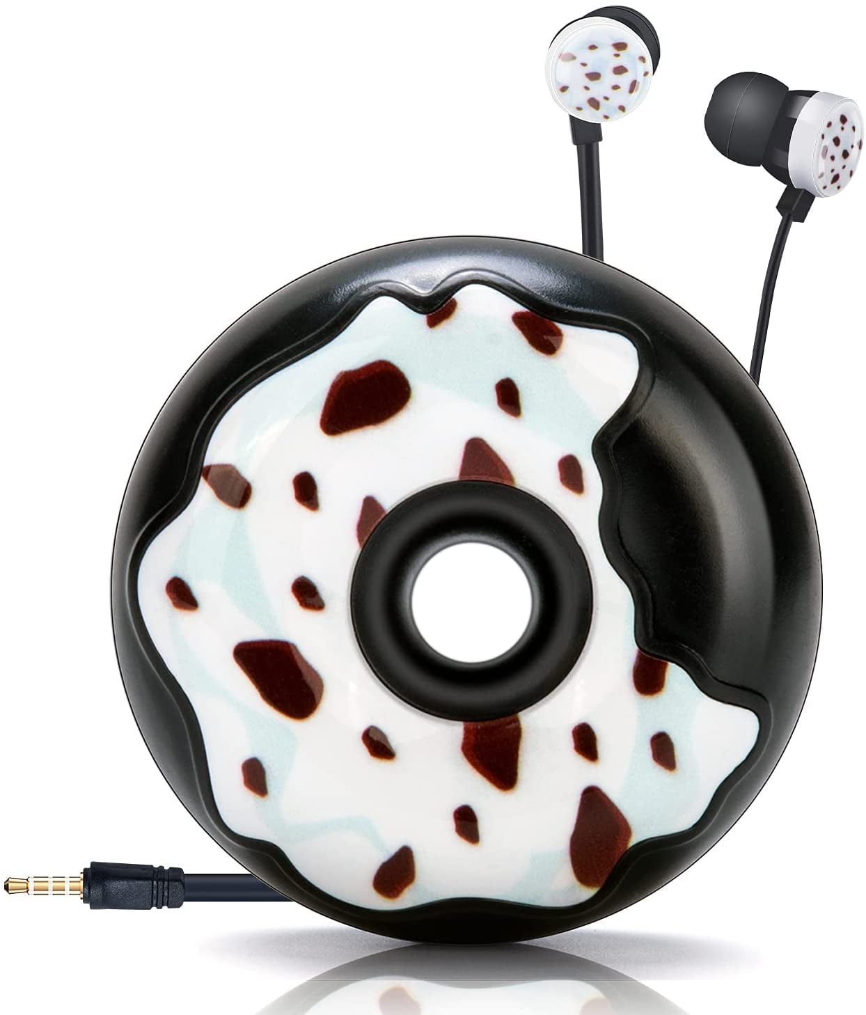 Cute Donut Earbuds for Kids, Kid Size Wired Earbud & in-Ear Headphones ...
