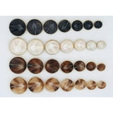 5 PCS Fashion Metal Pattern Round Button Arrow Pattern Button for ...