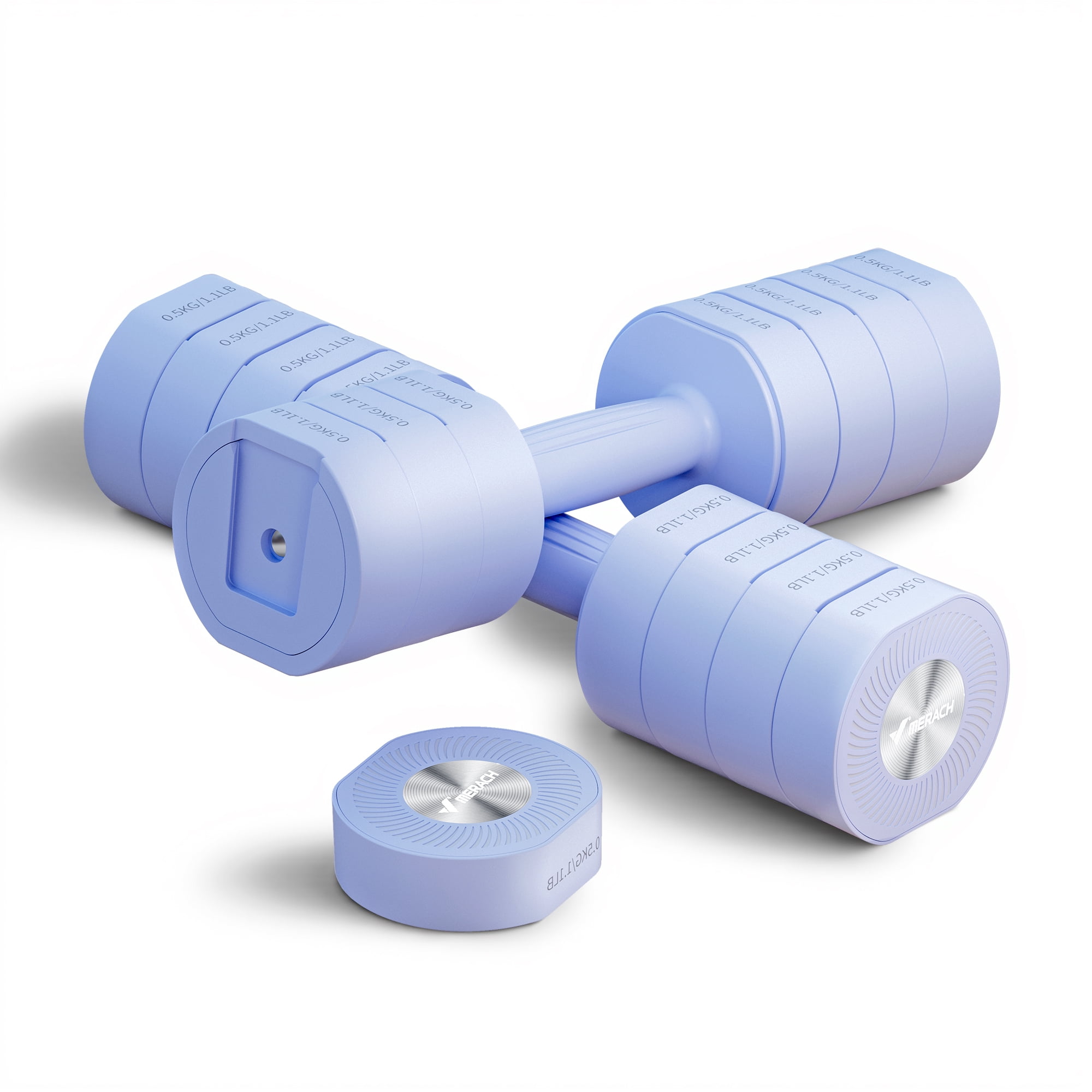 Click here for Merach 4-In-1 Adjustable Dumbbells  8.8 Lb Set Of... prices