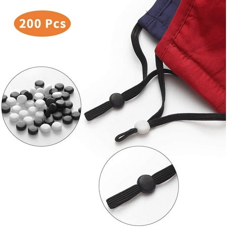 YERDGARY Cord Locks Silicone String Toggles for Elastic Band Adjuster ...