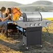 ProFire Phoenix Grill SD - Stainless Steel LP BBQ - Riveted Grill Head ...