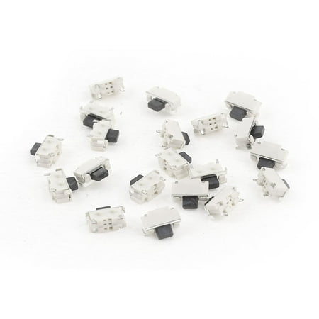 20 x SMD SMT 2-Terminal SPST Momentary Push Button Mini Tactile Switch ...