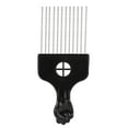 3Pcs Metal Afro Comb African American Pick Comb Hair Brush Hairdressing ...