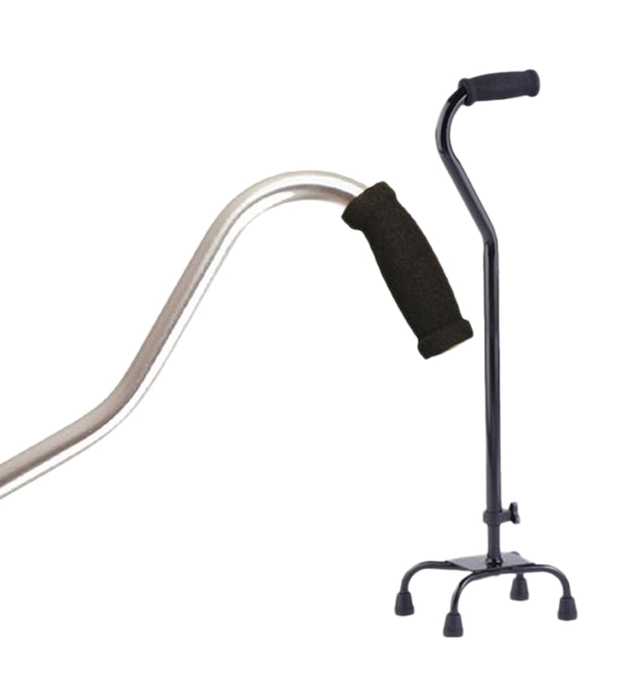 Small Base Quad Cane - Silver - Walmart.com