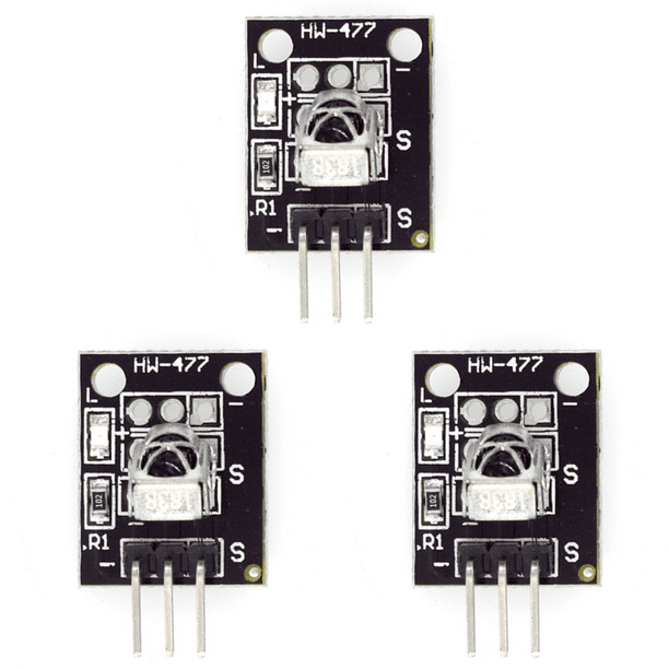 Módulo receptor sensor infrarrojos KY-022 control remoto IR 3 pines ...