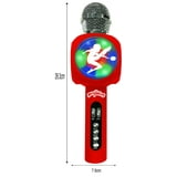 Miraculous Bluetooth® Karaoke Microphone with speaker, lights and voice ...