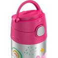 Thermos Funtainer 12oz Stainless Steel Water Bottle for Toddlers, Vacuum Insulated with Straw ...