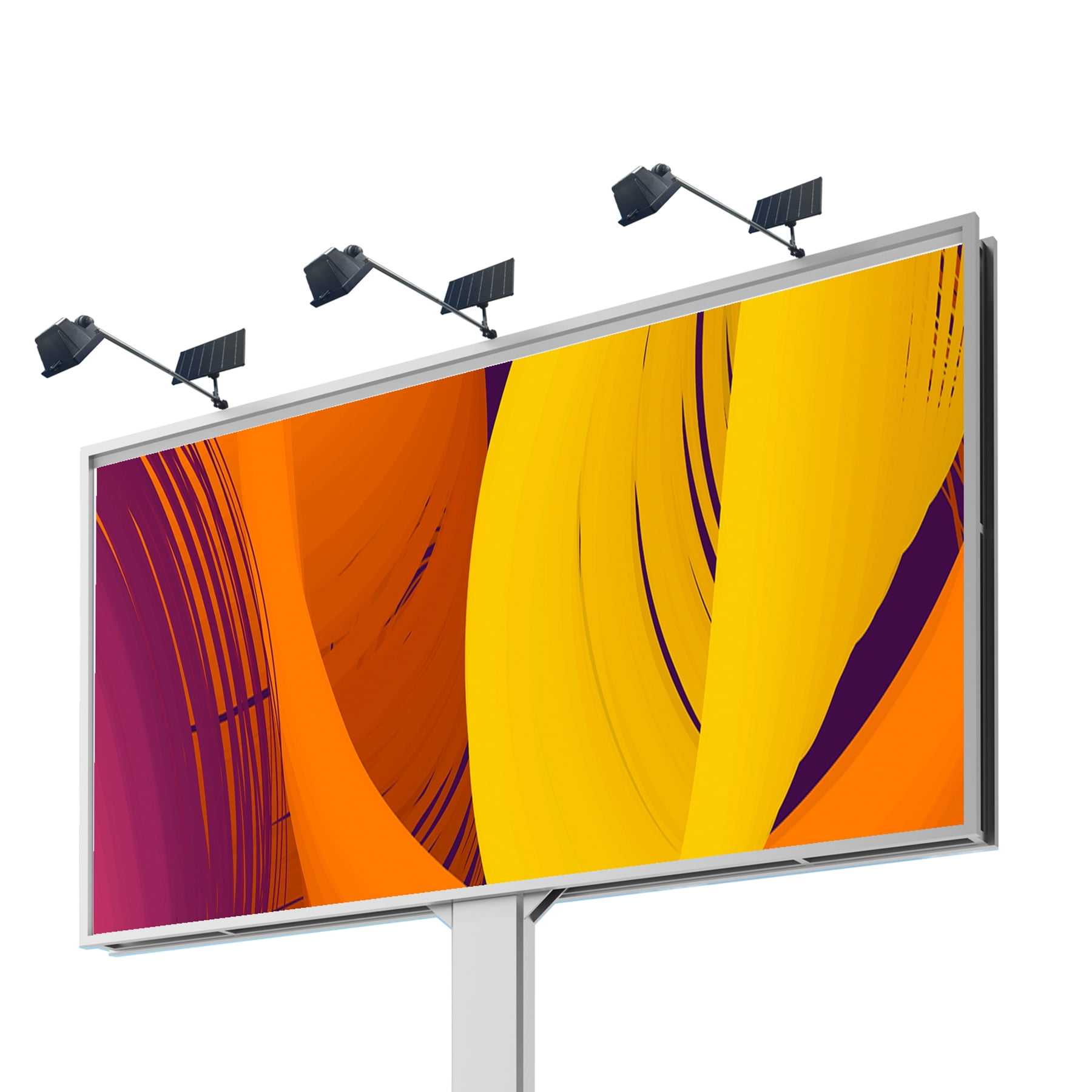 LED Solar Billboard Light - 8700 Lumens - LumeGen - Walmart.com