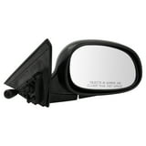 TRQ Manual Remote Side View Mirrors Black Pair Set for 92-95 Civic 4 ...