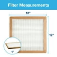Filtrete 12X12x1, Filtrete Basic Pleated HVAC Furnace Air Filter, 100 ...