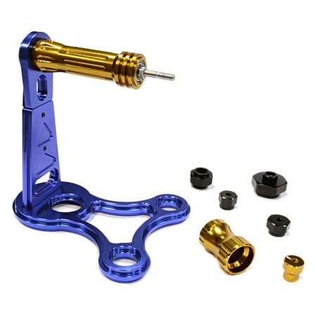 Integy RC Toy Model Hop-ups C25884BLUE Universal Tire Balancer for 1/5 ...