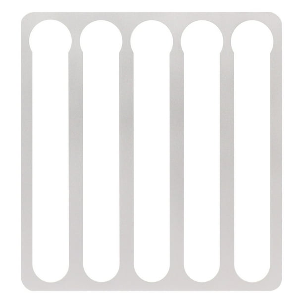 Coffee Capsule Wall Storage Rack Silver Aluminum Alloy Coffee Capsules ...