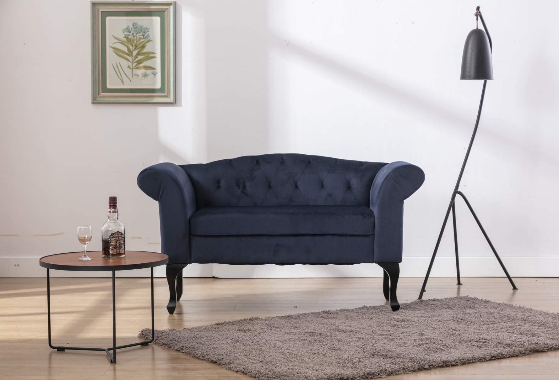 Loveseat Small Sofa Small Mini Room Couch Two-Seater Sofafor Small ...