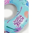 Justice 39" Inflatable Tube Pool Float, Aloha Teal Color, Ages 6 ...