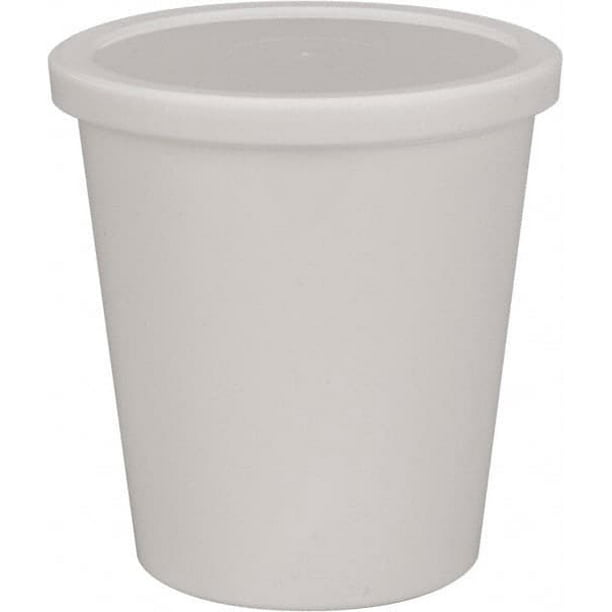Dynalon Labware 7.7 oz Disposable Container PPCO, White, 2-3/4" High x ...