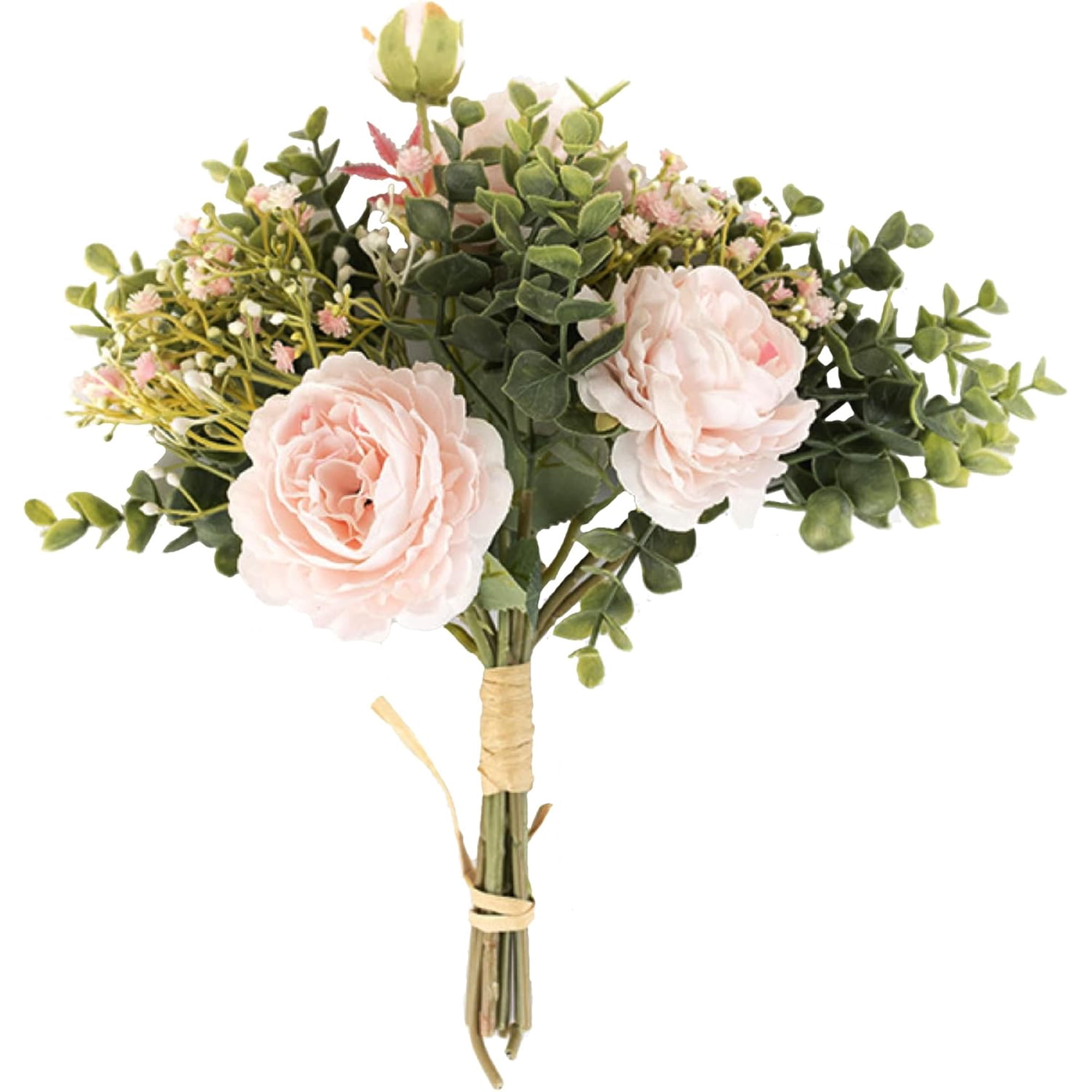 Click here for Generic Artificial Flower Bouquet 1 Pc Peony Eucal... prices