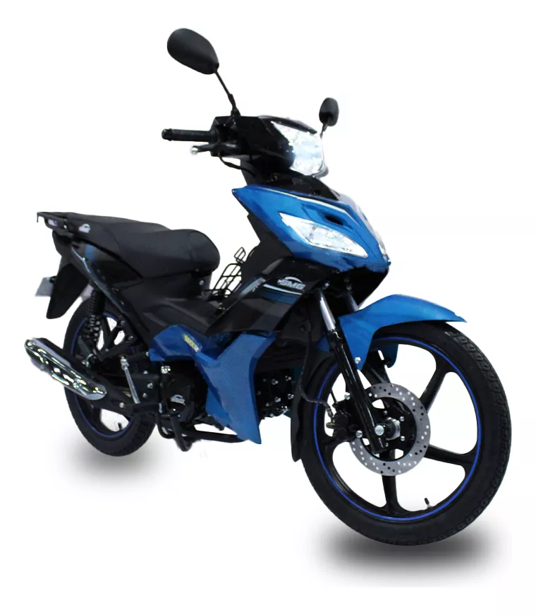 SMG SRX125 Motocicleta Nueva Semiautomática Motor 125 CC Azul | Bodega ...