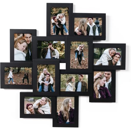 Hersh Decorative Handcrafted Wood Wall Hanging Collage Picture Frame ...